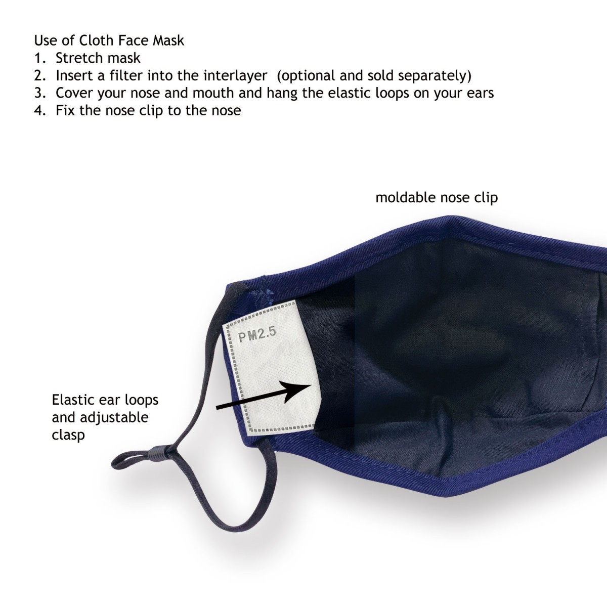 Anti-virus Cloth Face Mask – AVISQ